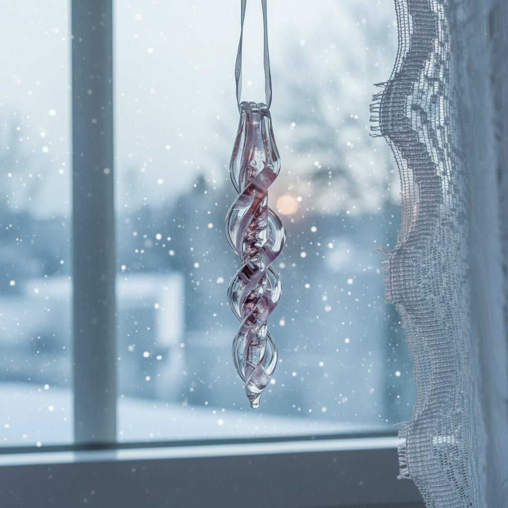 Frozen in Time Cremation Keepsake Suncatcher - Grief Memorial Ornament ...