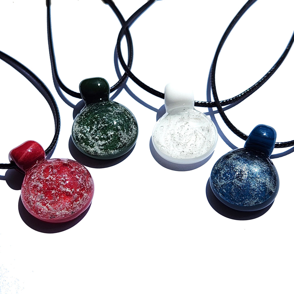 Cremation Pendants | Glass & Stainless Steel Memorial Jewelry ...