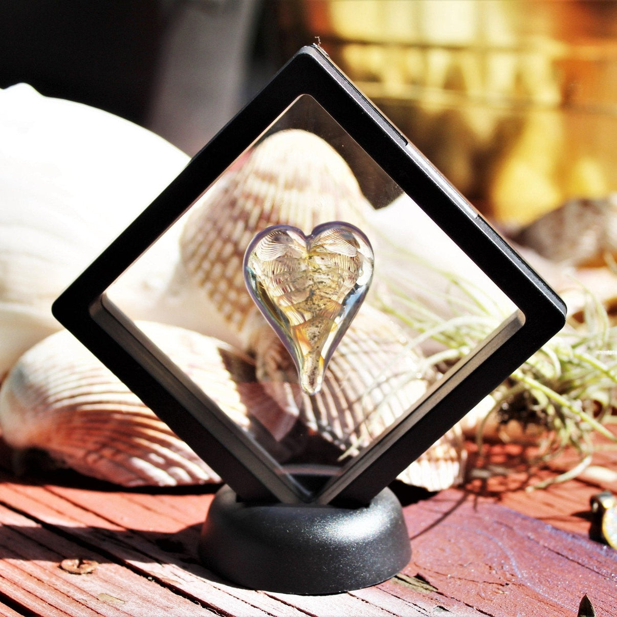 Display Frame with Matching Base for DragonFire Cremation Jewelry ...